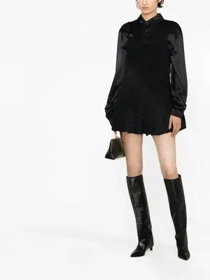 JIL SANDER Bouclé Knitted Mini Dress