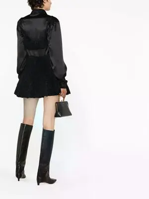 JIL SANDER Bouclé Knitted Mini Dress