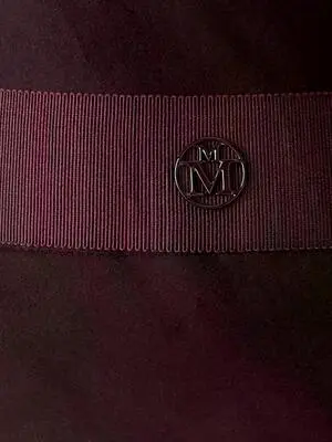MAISON MICHEL Fedora Hat - Red