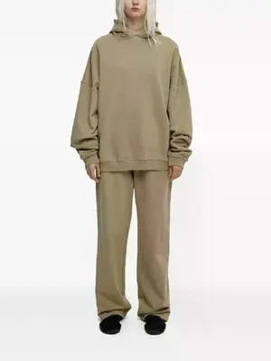 MAINLESS Distressed Track Trousers - Neutrals