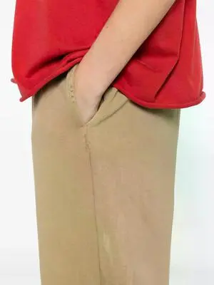 MAINLESS Distressed Track Trousers - Neutrals