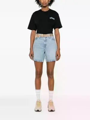 LEVI'S High Baggy Denim Shorts - Blue