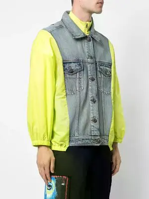 HACULLA. Hybrid Denim Contrast Jacket