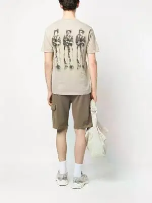 C.P. COMPANY Embroidered-logo T-shirt