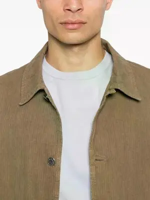 SUNFLOWER Striped Corduroy Jacket - Brown