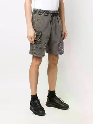 MAUNA KEA Acid Wash Cargo Shorts