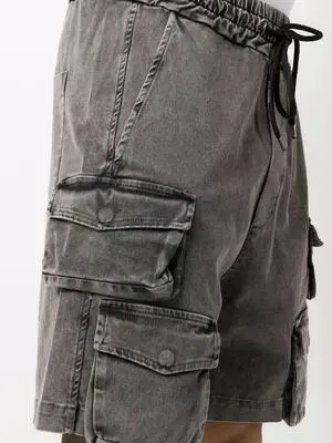 MAUNA KEA Acid Wash Cargo Shorts