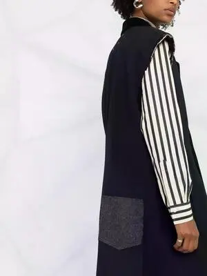 MAISON MARGIELA Sleeveless Raw-cut Coat