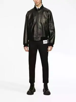 Dolce & Gabbana Pressed-crease Cropped Trousers
