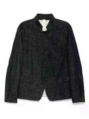FORME D'EXPRESSION Stand-up Collar Jacket - Blue