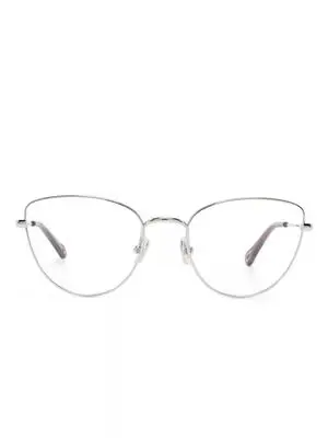 Chloé Cat Eye-frame Glasses - Silver