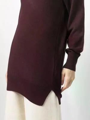 PAULA V-neck Cashmere Jumper - Red