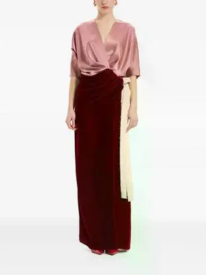 V:pm Atelier V Neck Evening Dresses