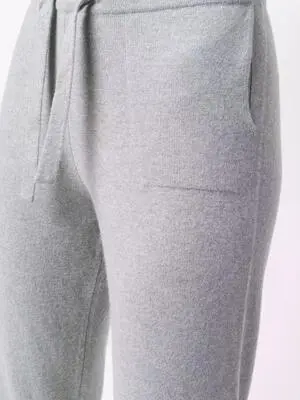 PAULA Tapered-leg Cashmere Trousers - Grey