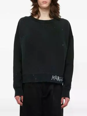 MAISON MARGIELA Logo-print Sweatshirt