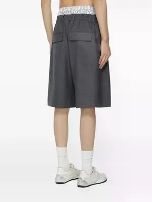 MARINE SERRE Regenerated Tailored Shorts