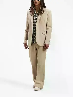 Palm Angels Fitted Retro Single-breasted Blazer