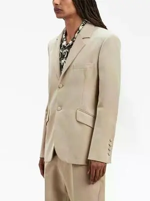 Palm Angels Fitted Retro Single-breasted Blazer