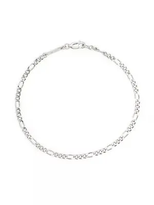 Tom Wood Sterling Figaro Link Bracelet - Silver