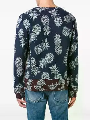 Valentino Garavani Printed Crew Neck Sweatshirt