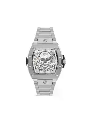 Philipp Plein Stainless Steel The $keleton 2.0 Watch - Silver