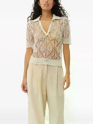 GANNI Mid-rise Tailored Straight-leg Trousers