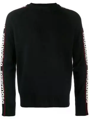 Dsquared2 Side Logo Band Jumper - Black