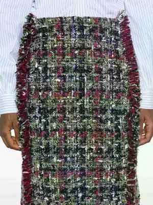 Etro Bouclé Midi Skirt