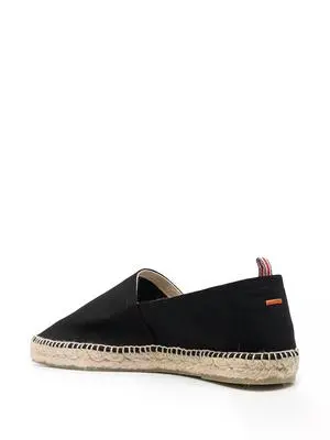 CastaÑer Pablo Cotton Canvas Espadrilles - Black