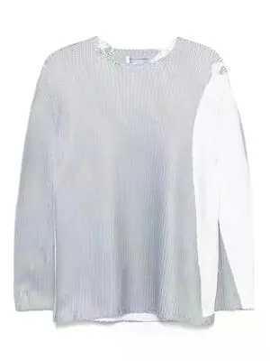 Comme Des Garçons Knitted T-shirt - Grey