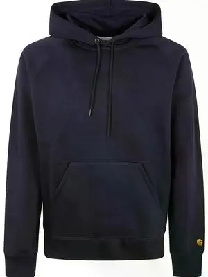 Carhartt Work In Progress Logo-embroidered Hoodie - Blue