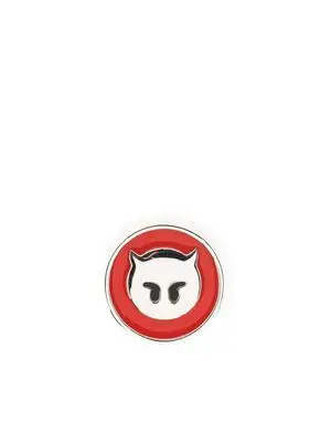 MARIA BLACK Naughty Pop Coin Charm - Silver