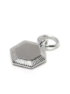 MARIA BLACK Kim Hexagon Charm - Silver