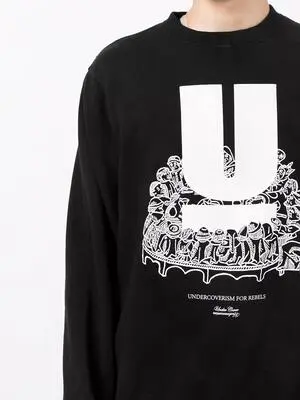 Undercover Ism For Rebels Crewneck Sweatshirt