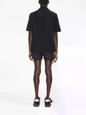 Off-White Logo-print Swim Shorts