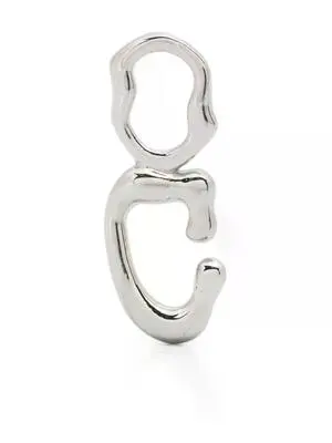MARIA BLACK Fluent Letter C Charm - Silver