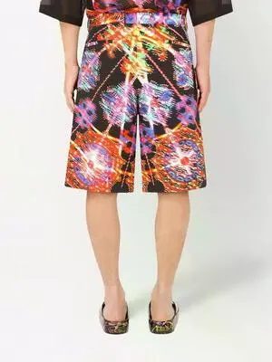 Dolce & Gabbana Luminary Print Bermuda Shorts