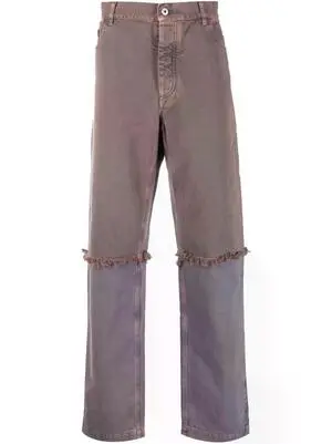 COUNTY OF MILAN Hybrid Straight-leg Jeans - Purple