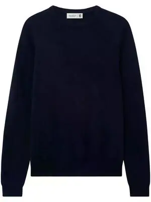 Pringle Of Scotland Round Neck Cashmere Jumper - Blue