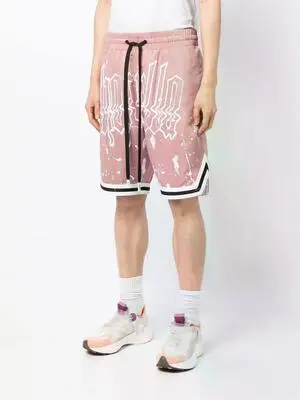 HACULLA. Paint Splatter Basketball Shorts