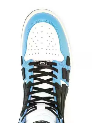 Amiri Skel Top Hi Leather Sneakers