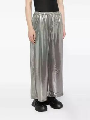 DOUBLET Metallic Finish Wide-leg Trousers