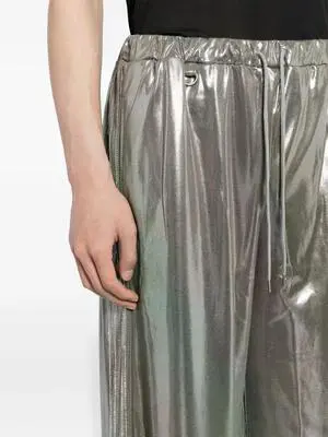 DOUBLET Metallic Finish Wide-leg Trousers