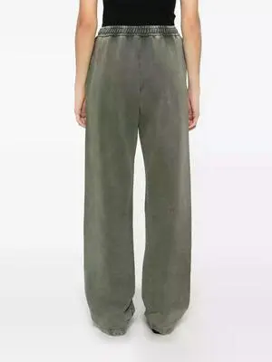 Gucci Logo Embroidered Cotton Track Pants