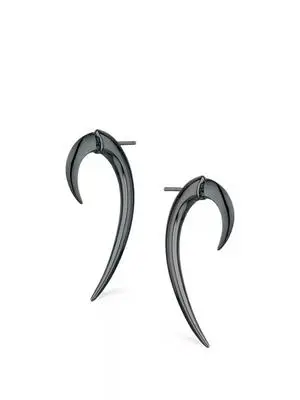 SHAUN LEANE Small Hook Earrings - Silver