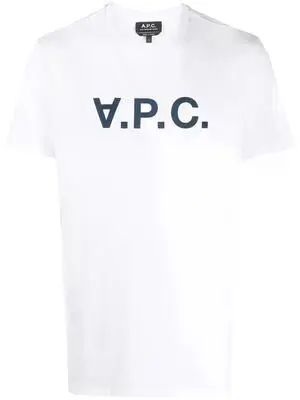A.p.c. A.P.C. Logo Print T-Shirt White