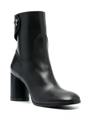 Casadei Block Heel Booties