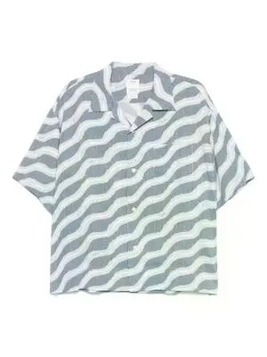 Visvim Copa Silk Shirt - Blue
