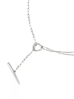 DINNY HALL Thalassa Small T-bar Necklace