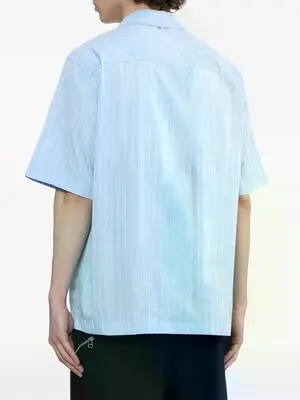 OAMC Striped Slogan-print Shirt